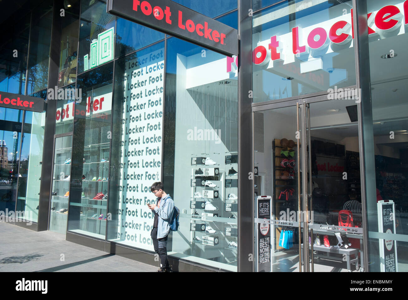 Foot locker store at the Central Park residential development in ...