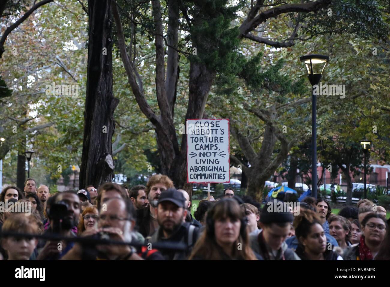 Protest against the forced closure of remote Aboriginal communities in ...