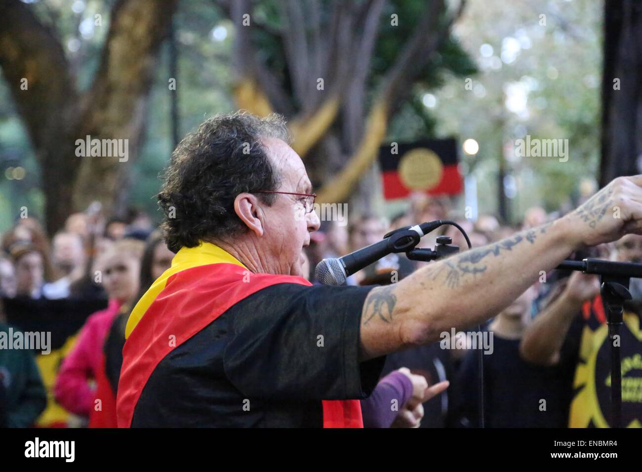 Protest against the forced closure of remote Aboriginal communities in ...