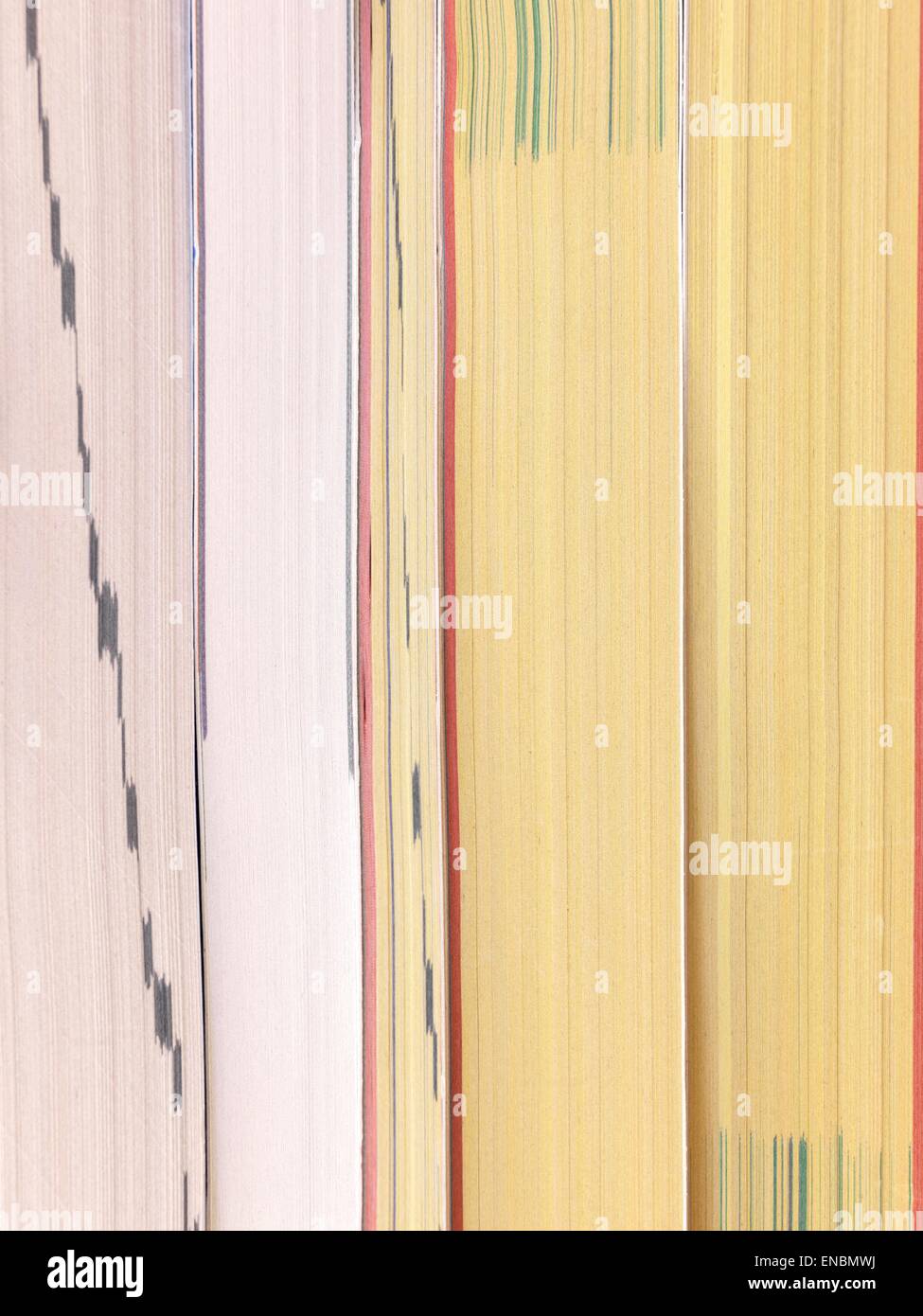A close up shot of telephone books Stock Photo - Alamy
