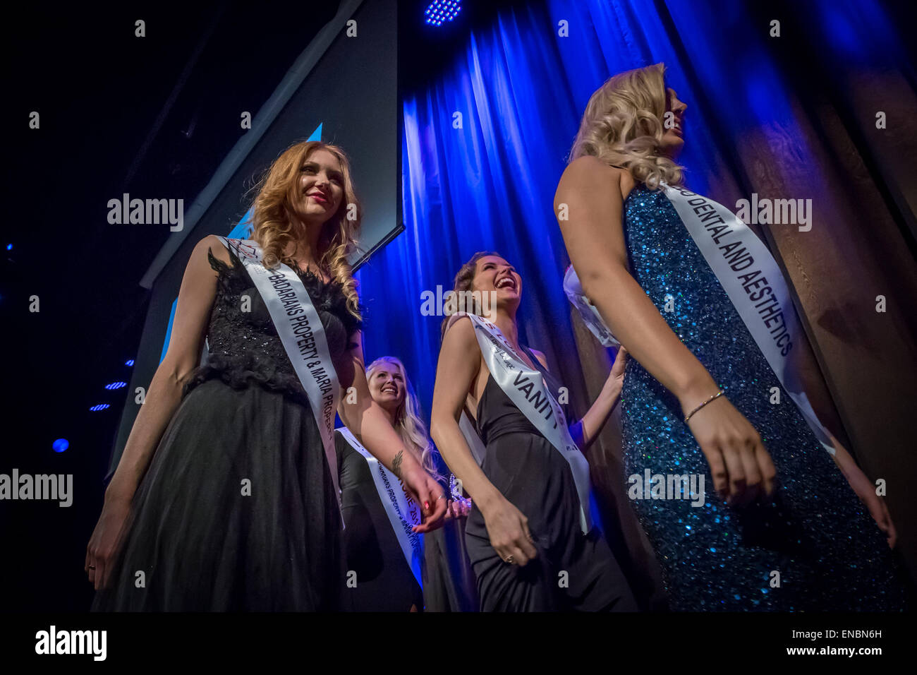 London, UK. 1st May, 2015. Elisabeth Williamson is crowned new Miss ...