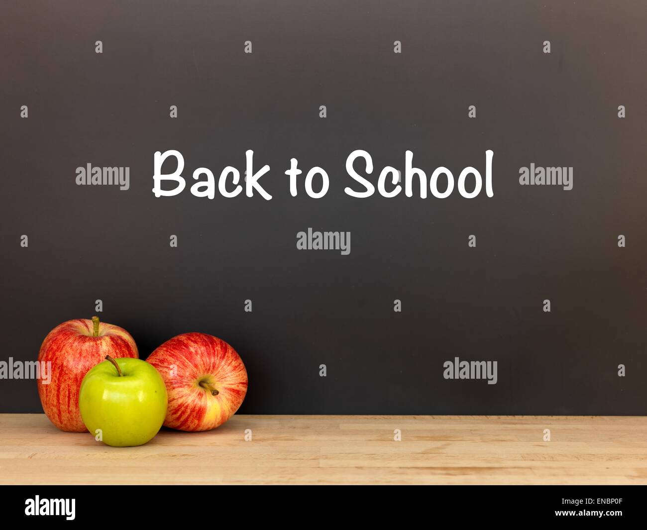 A still life conceptual image of going back to school Stock Photo - Alamy