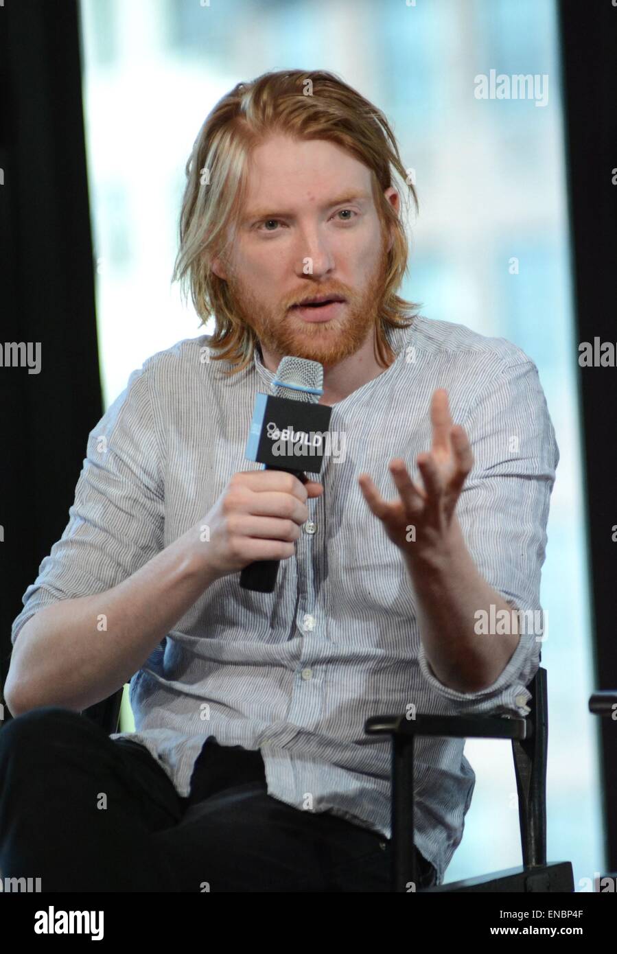 New York, NY, USA. 1st May, 2015. Domhnall Gleeson in attendance for ...