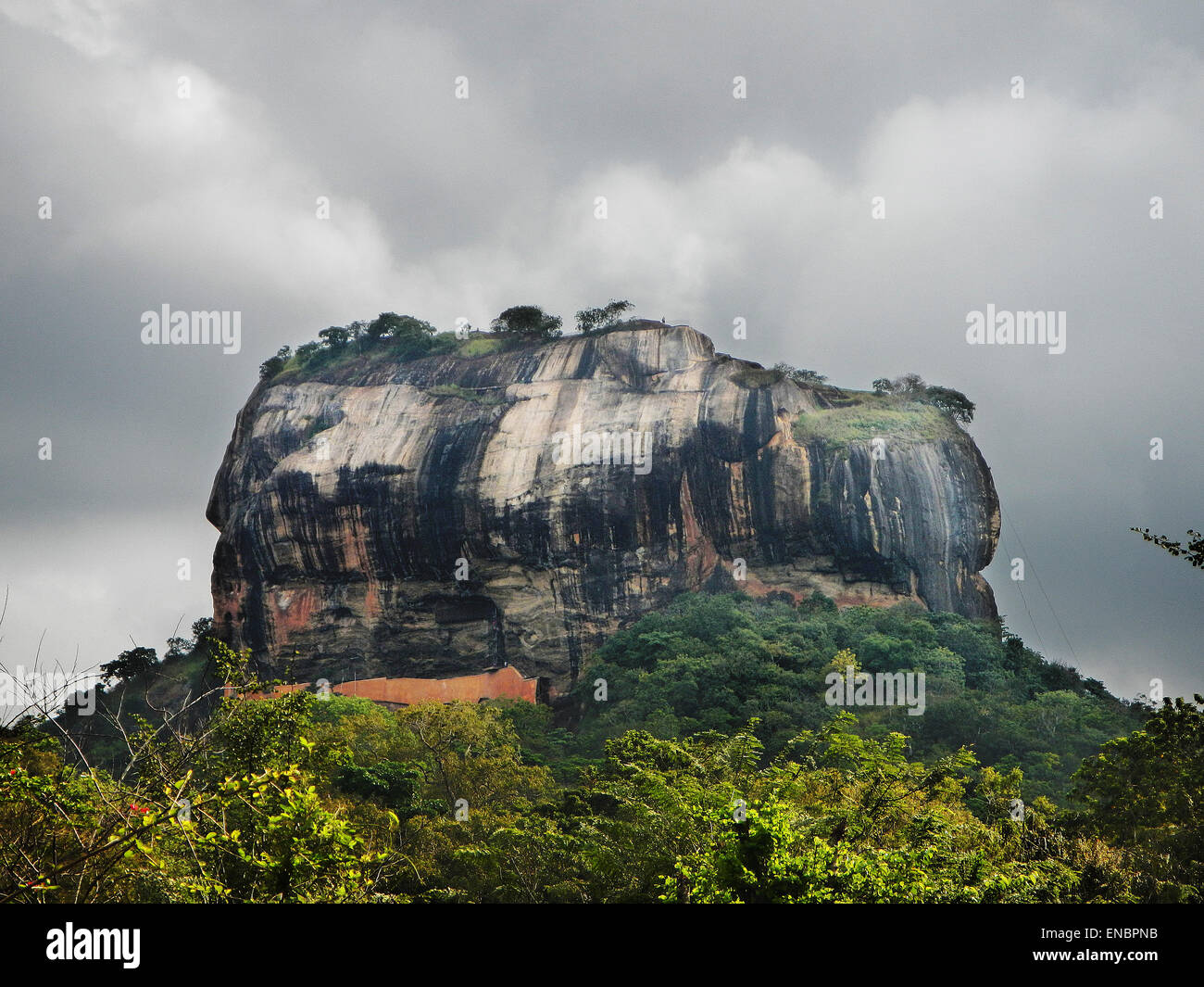 Sigiriya Lion Rock Fortress in Sri Lanka Stock Photo - Alamy