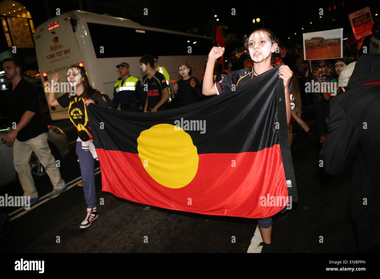 Protest against the forced closure of remote Aboriginal communities in ...