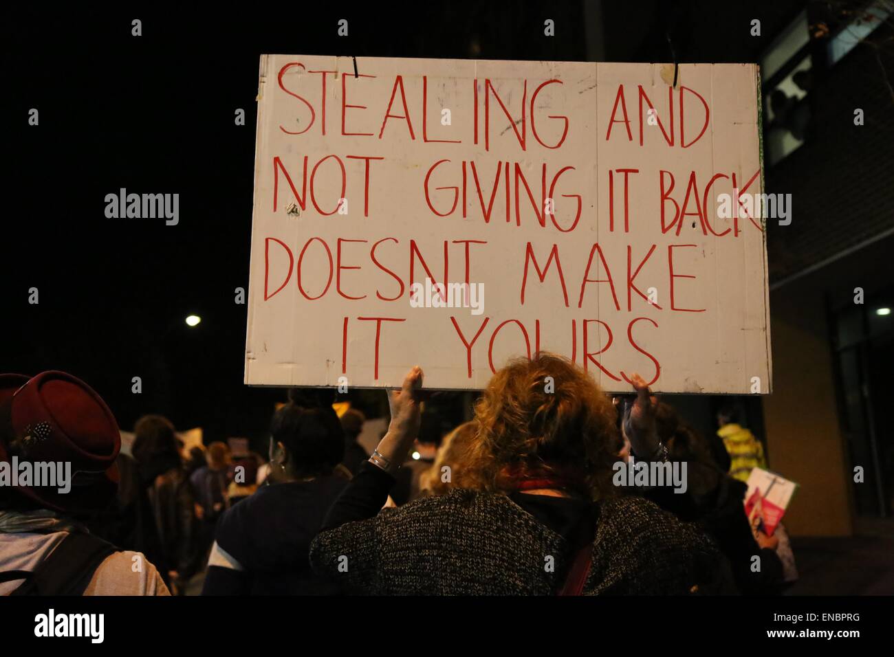 Protest against the forced closure of remote Aboriginal communities in ...