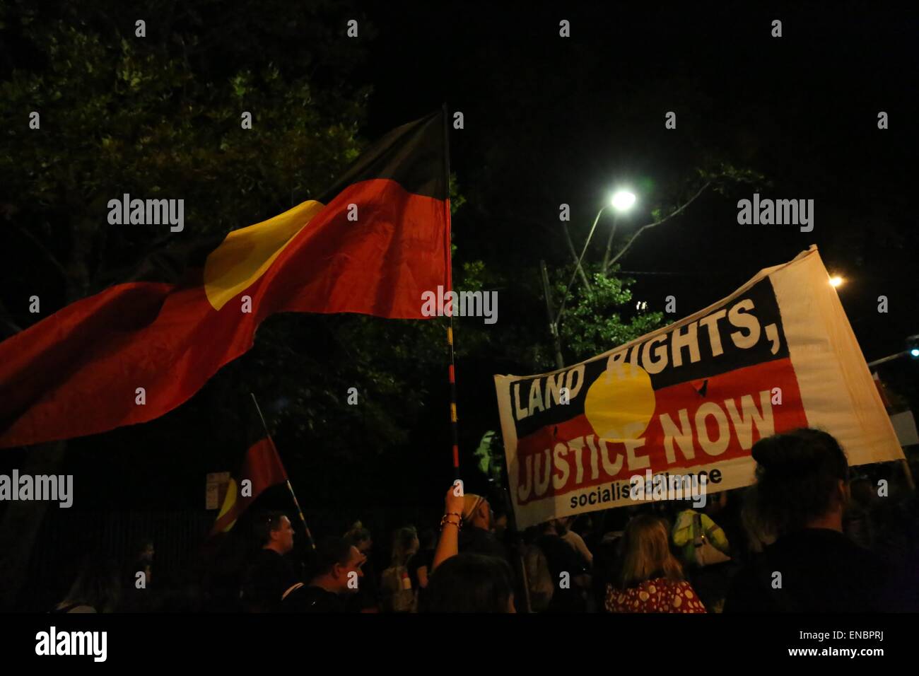 Protest against the forced closure of remote Aboriginal communities in ...