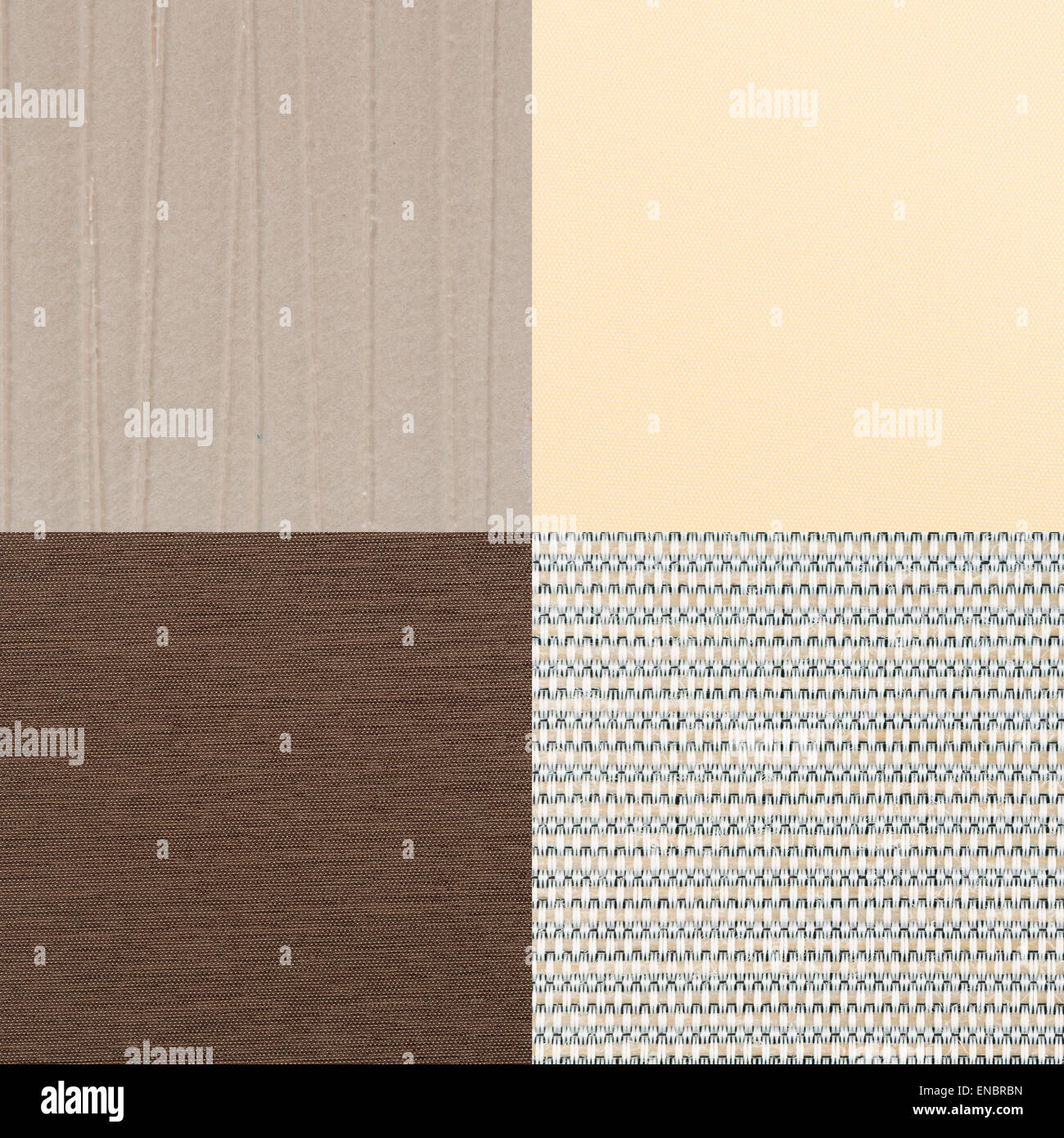 Set of brown vinyl samples, texture background Stock Photo - Alamy