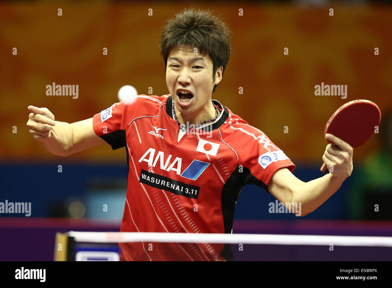 Suzhou International Expo Centre, Suzhou, China. 1st May, 2015. Jun Mizutani (JPN), MAY 1, 2015 ...