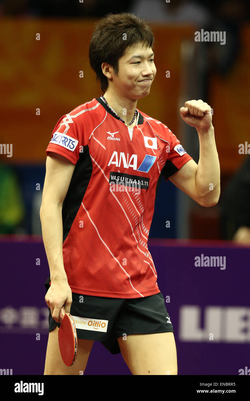 Suzhou International Expo Centre, Suzhou, China. 1st May, 2015. Jun Mizutani (JPN), MAY 1, 2015 ...