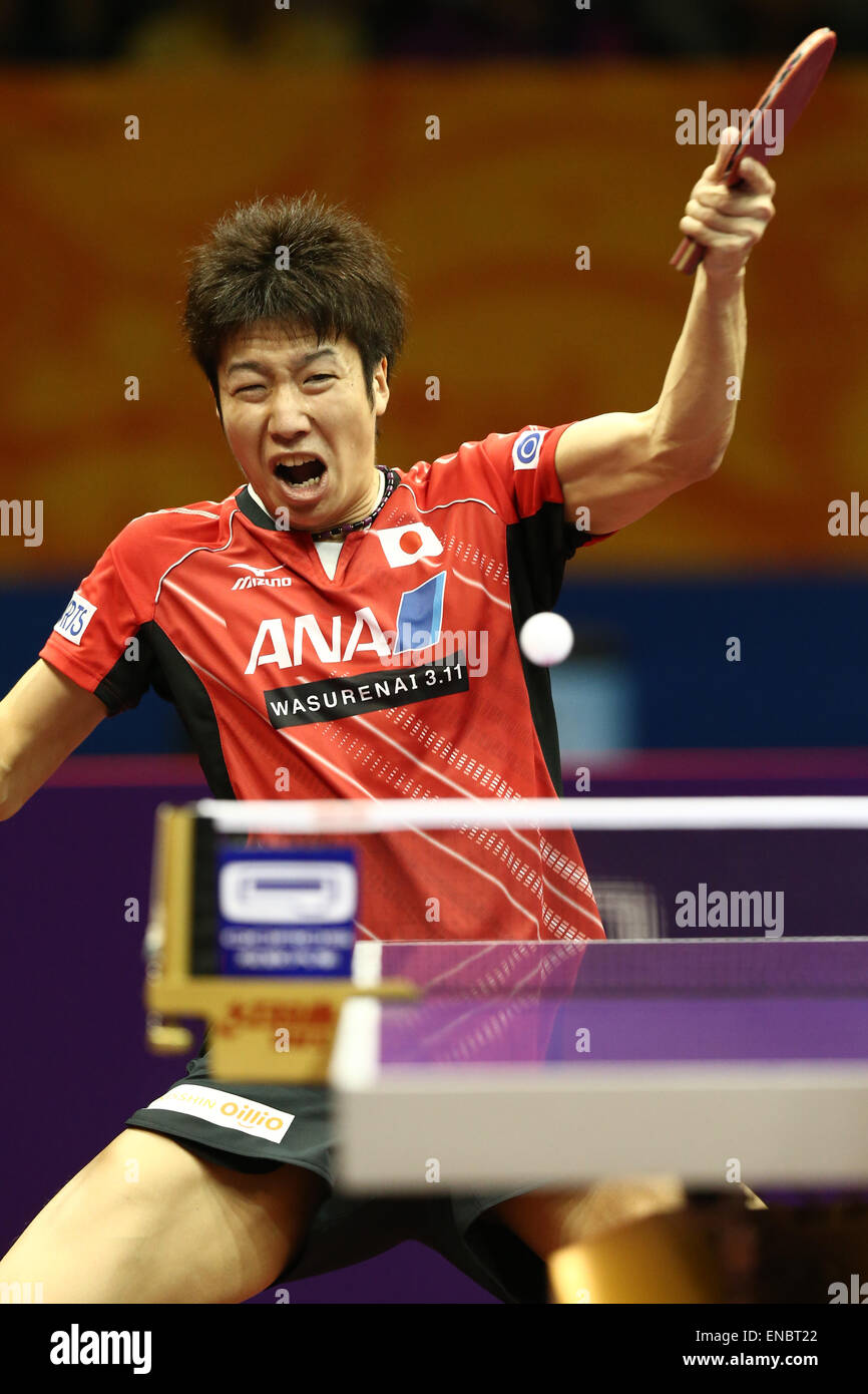 Suzhou International Expo Centre, Suzhou, China. 1st May, 2015. Jun Mizutani (JPN), MAY 1, 2015 ...