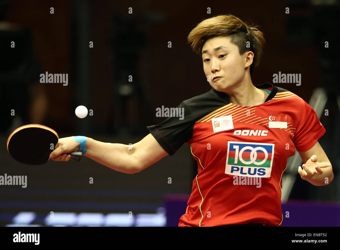 Suzhou International Expo Centre, Suzhou, China. 1st May, 2015. Feng ...