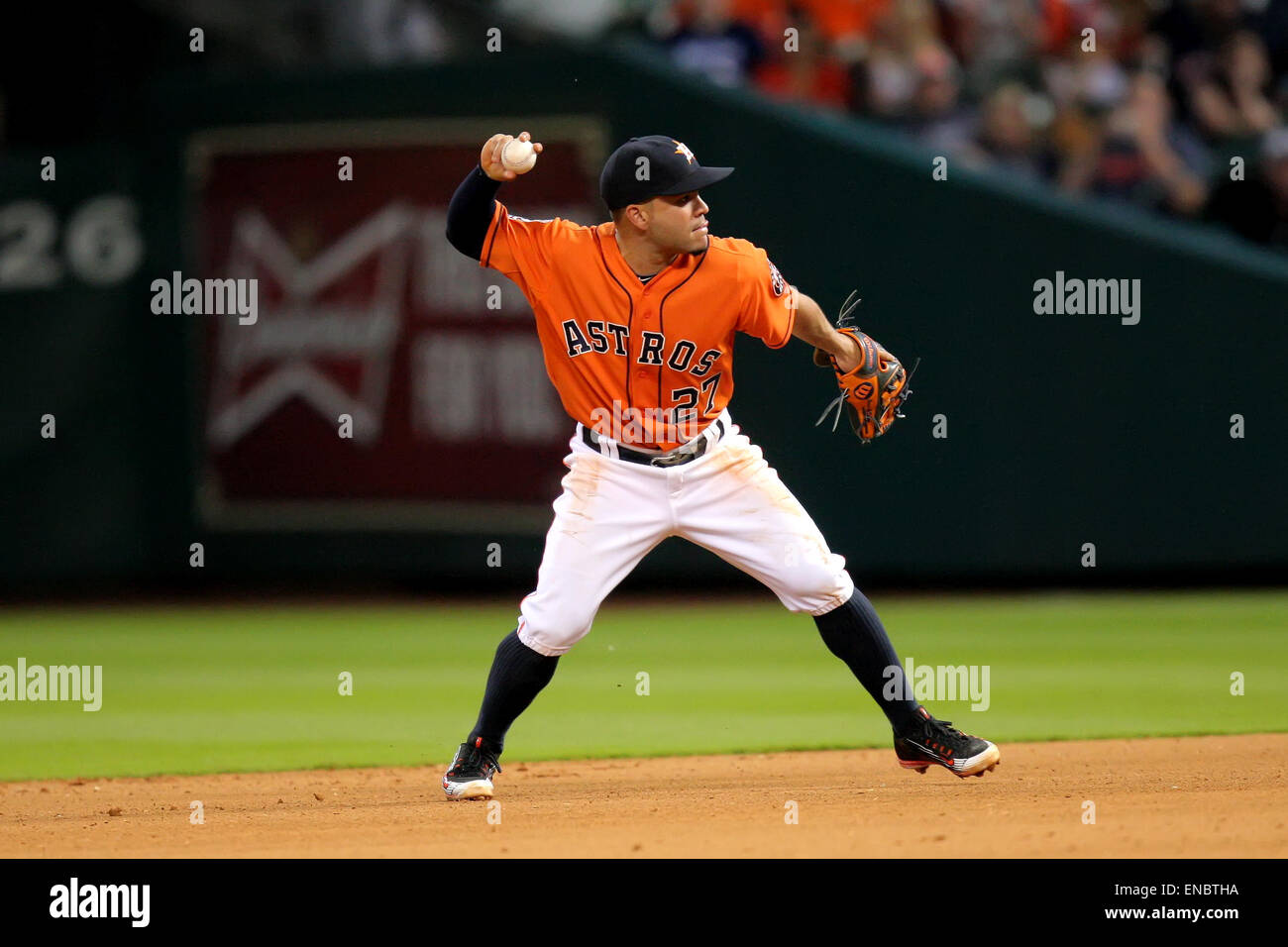 Houston, TX, USA. 01st May, 2015. Houston Astros infielder Jose Altuve ...