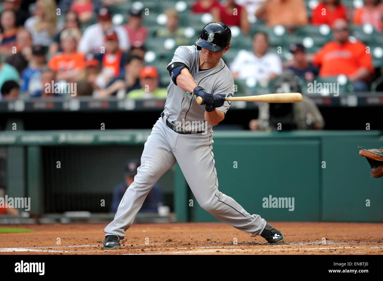 Houston, TX, USA. 01st May, 2015. Seattle Mariners third baseman Kyle ...