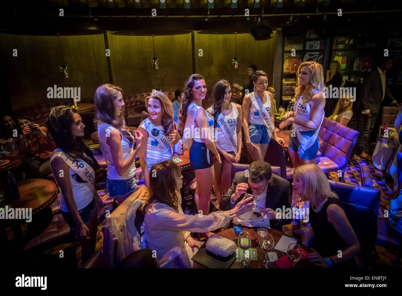 London, UK. 1st May, 2015. Miss London 2015 Finale Credit: Guy ...