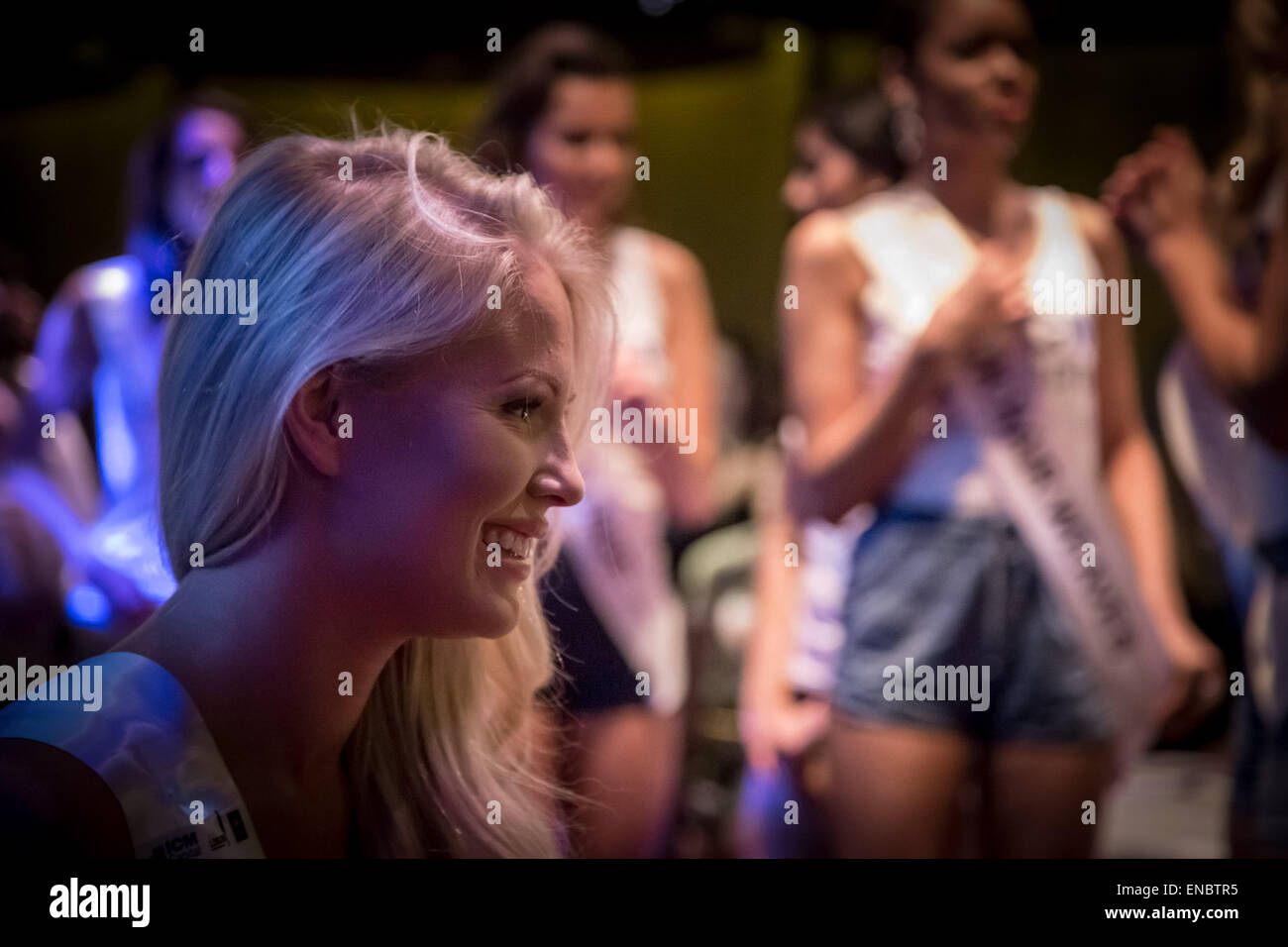 London, UK. 1st May, 2015. Miss London 2015 Finale Credit: Guy ...