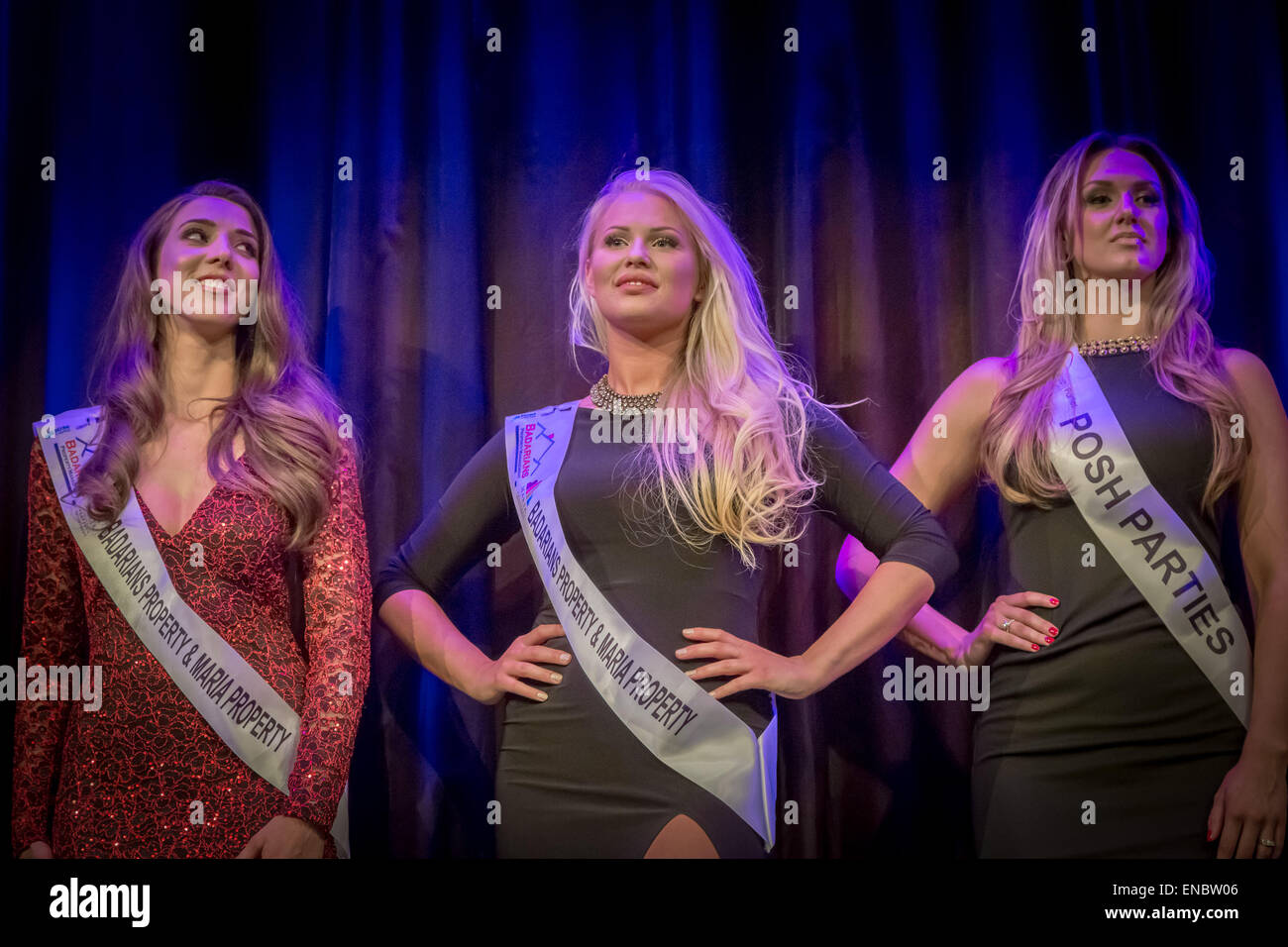 London, UK. 1st May, 2015. Miss London 2015 Finale Credit: Guy ...