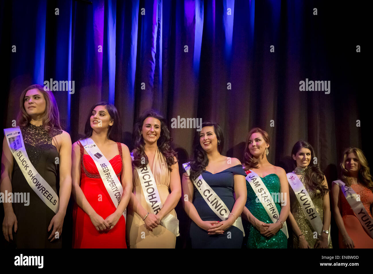 London, UK. 1st May, 2015. Miss London 2015 Finale Credit: Guy ...