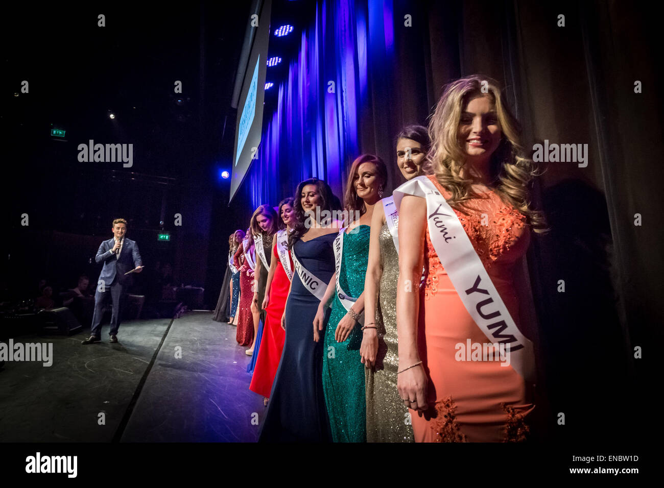 London, UK. 1st May, 2015. Miss London 2015 Finale Credit: Guy ...