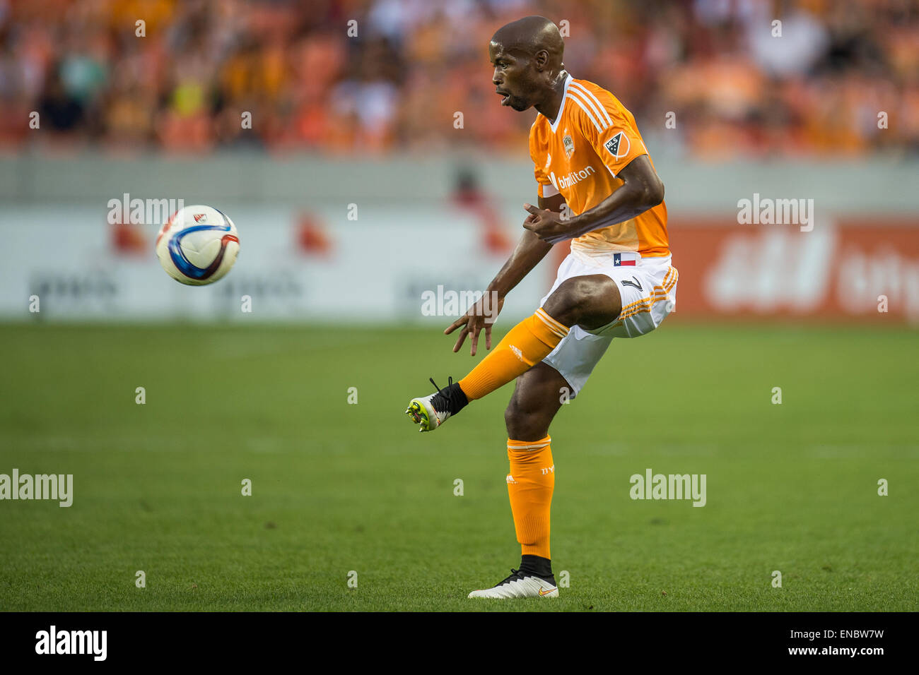 Houston, Texas, USA. 1st May, 2015. Houston Dynamo defender DaMarcus ...