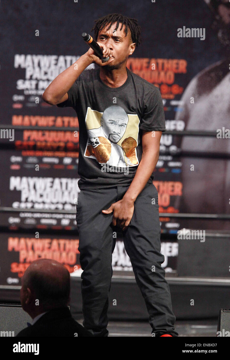 Las Vegas, Nevada, USA. 1st May, 2015. Rapper Slim Jimmy from the rap ...