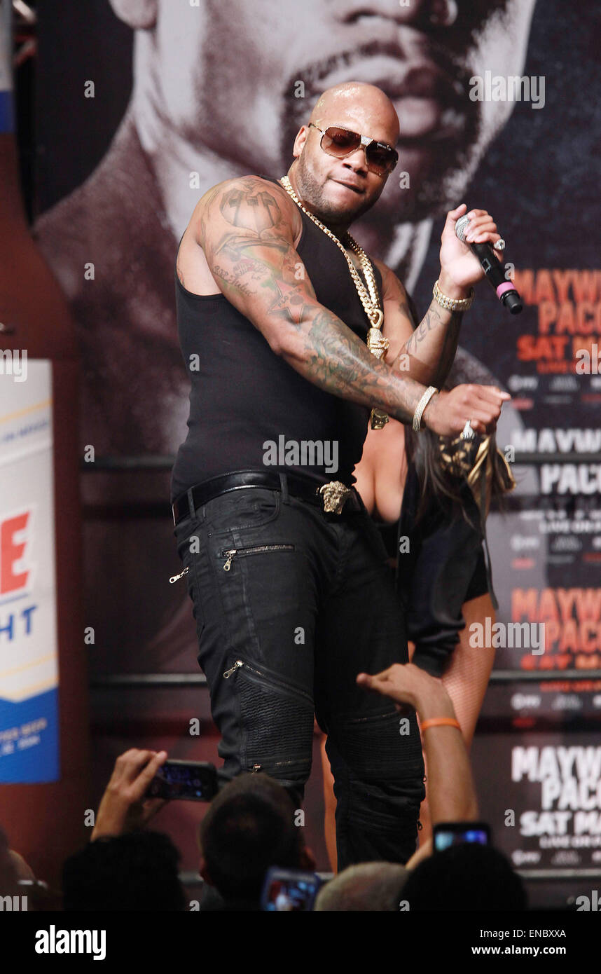 Las Vegas, Nevada, USA. 1st May, 2015. Rapper Flo Rida performs on May ...