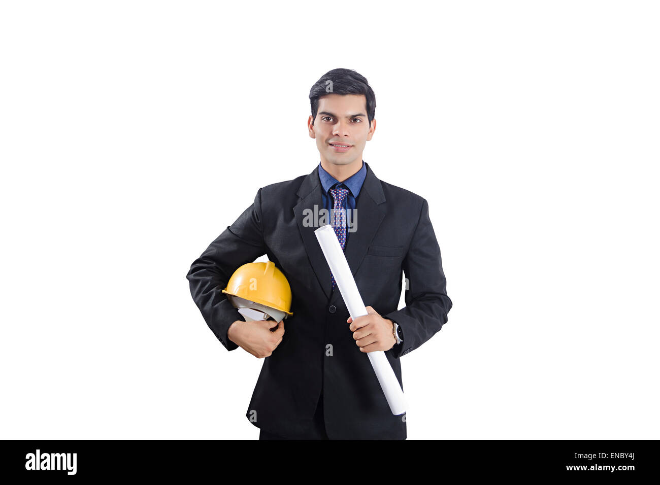 Indian architect standing pose hi-res stock photography and images - Alamy