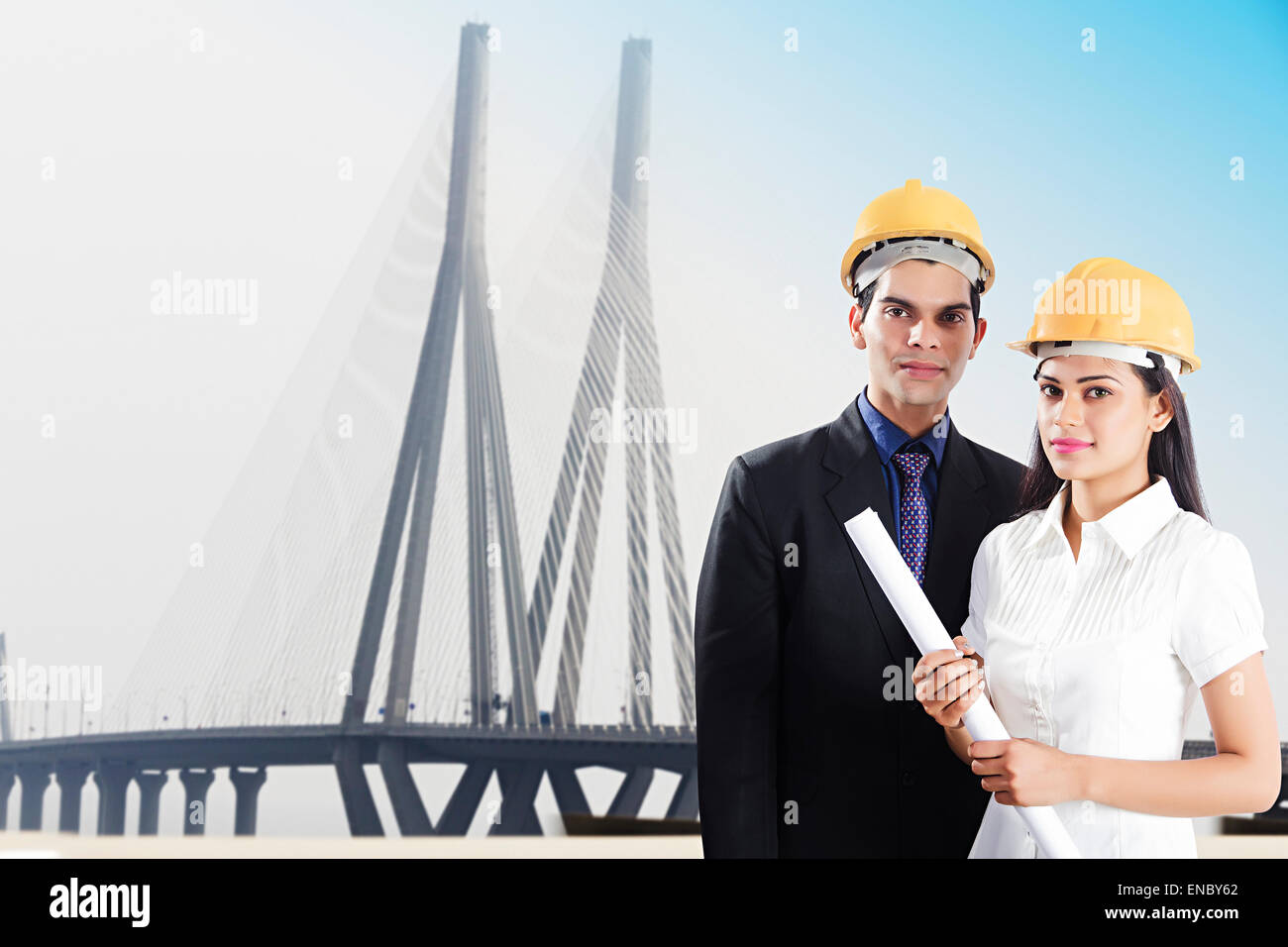 Indian female engineer hi-res stock photography and images - Alamy