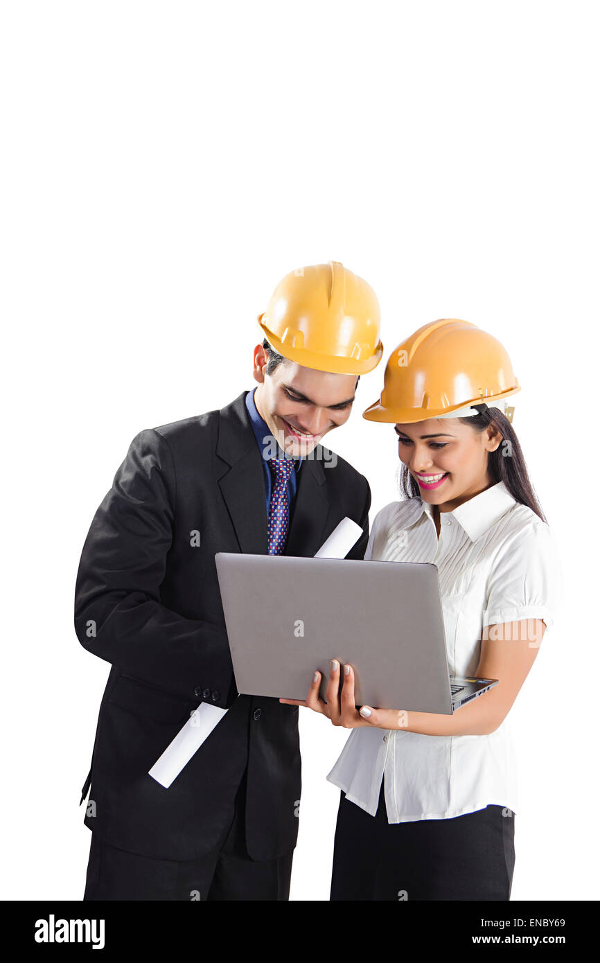 Successful project indian 2 man hi-res stock photography and images - Alamy