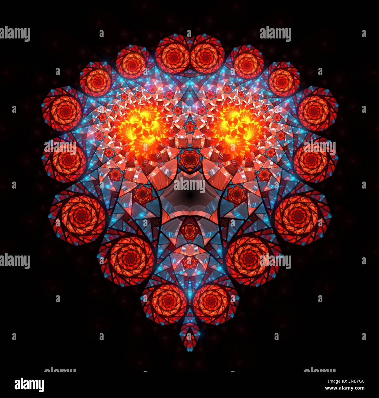 The symbol for the celebration of Halloween in the form of terrible ...