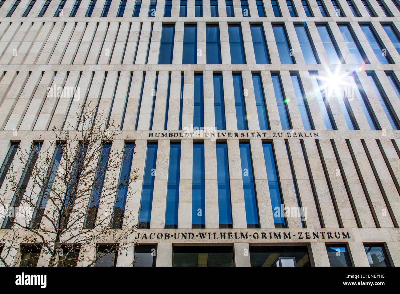 Building of the Humboldt University in Berlin, Jacob and Wilhelm Grimm ...