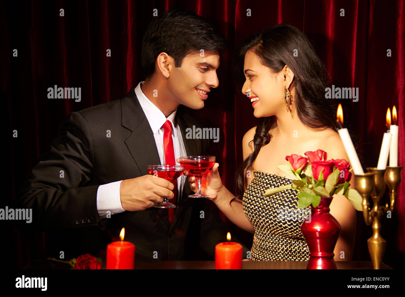 Business people restaurant table night hi-res stock photography and ...