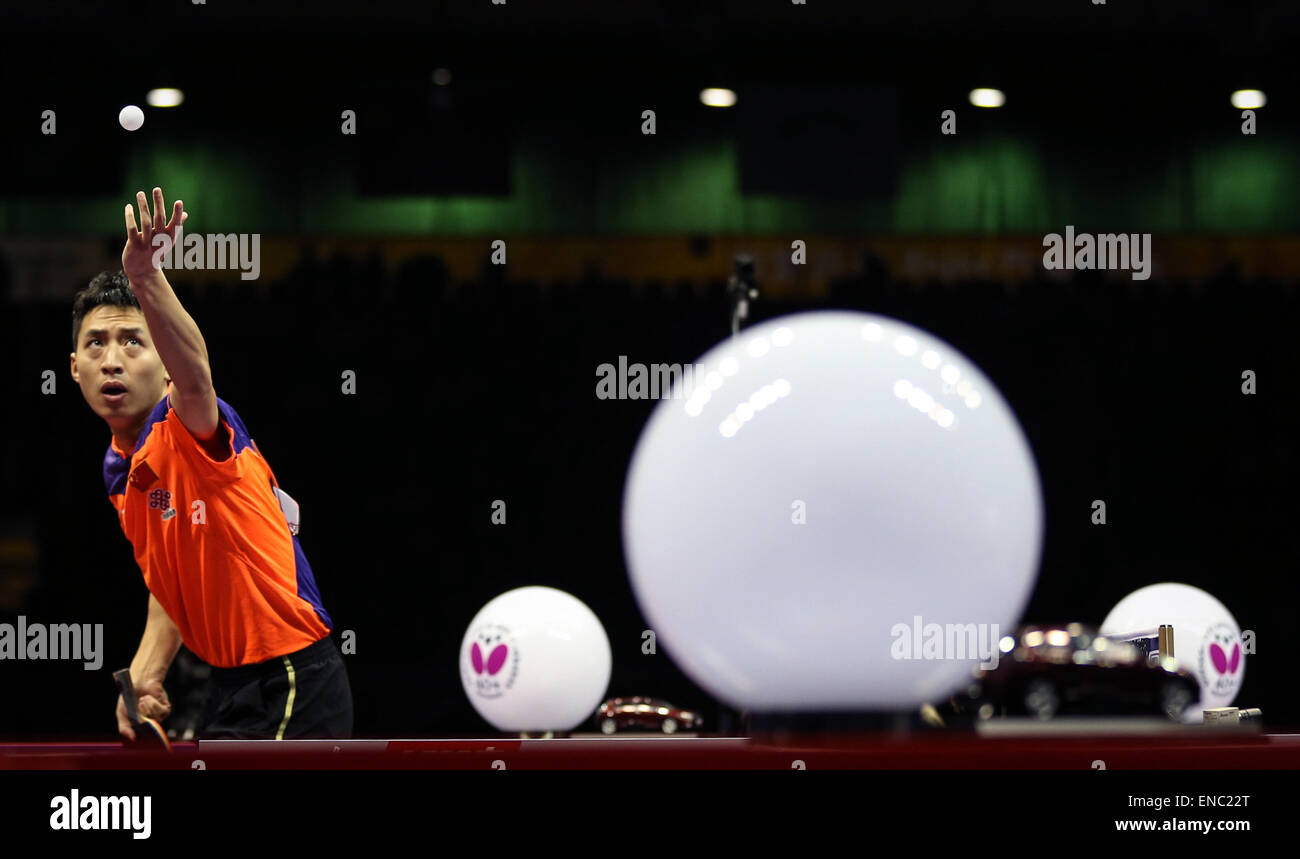 Suzhou, China's Jiangsu Province. 2nd May, 2015. China's Fang Bo ...