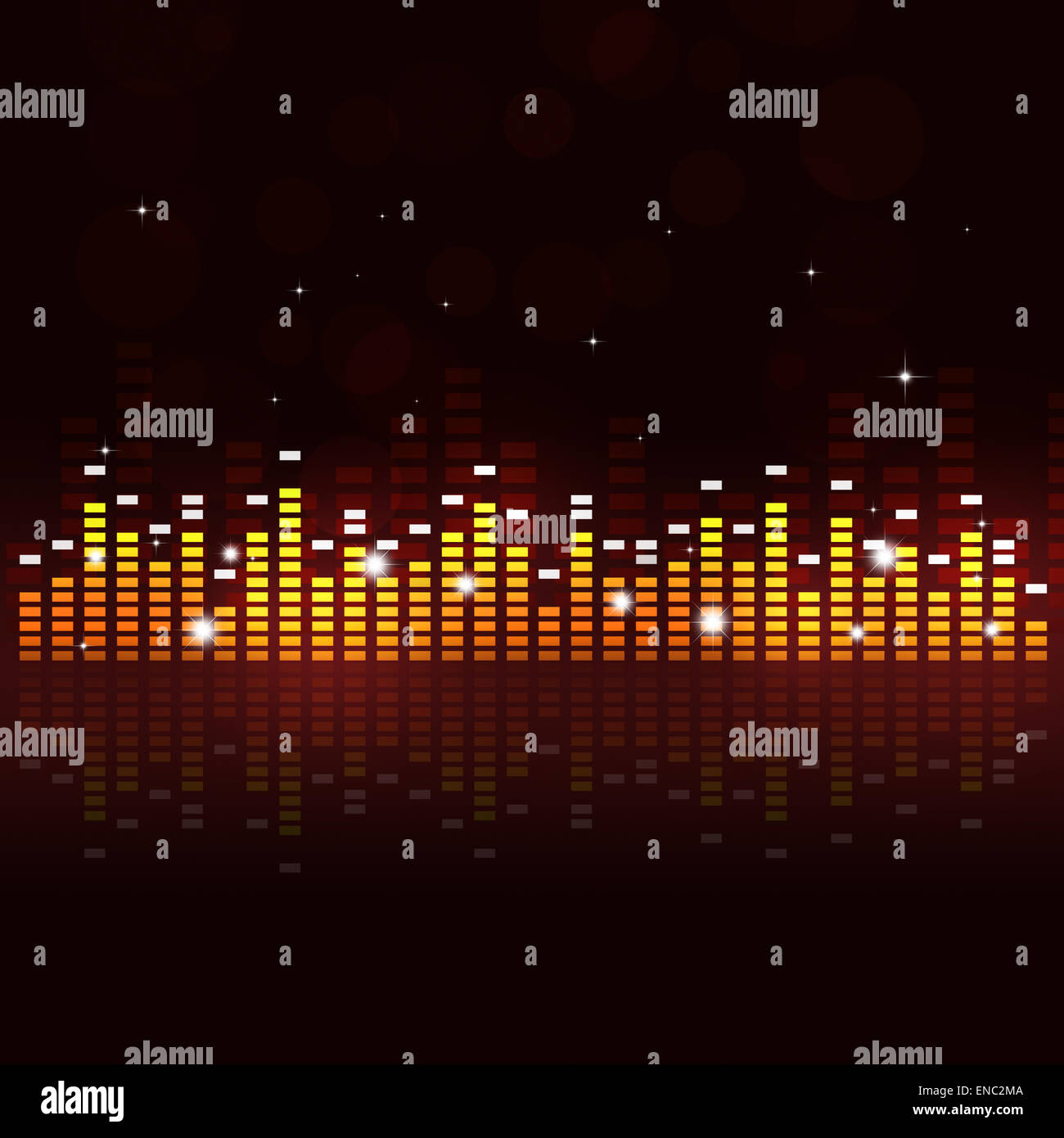 abstract multicolor music equalizer background for active parties Stock ...