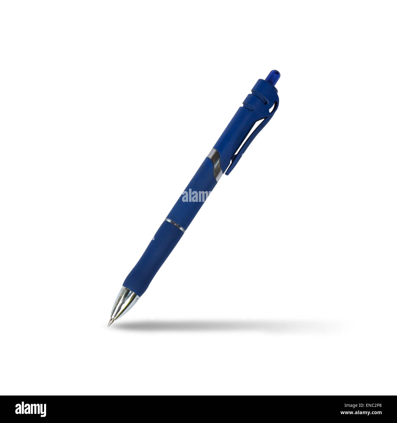 Plastic Ballpoint Pen isolated on white background Stock Photo - Alamy