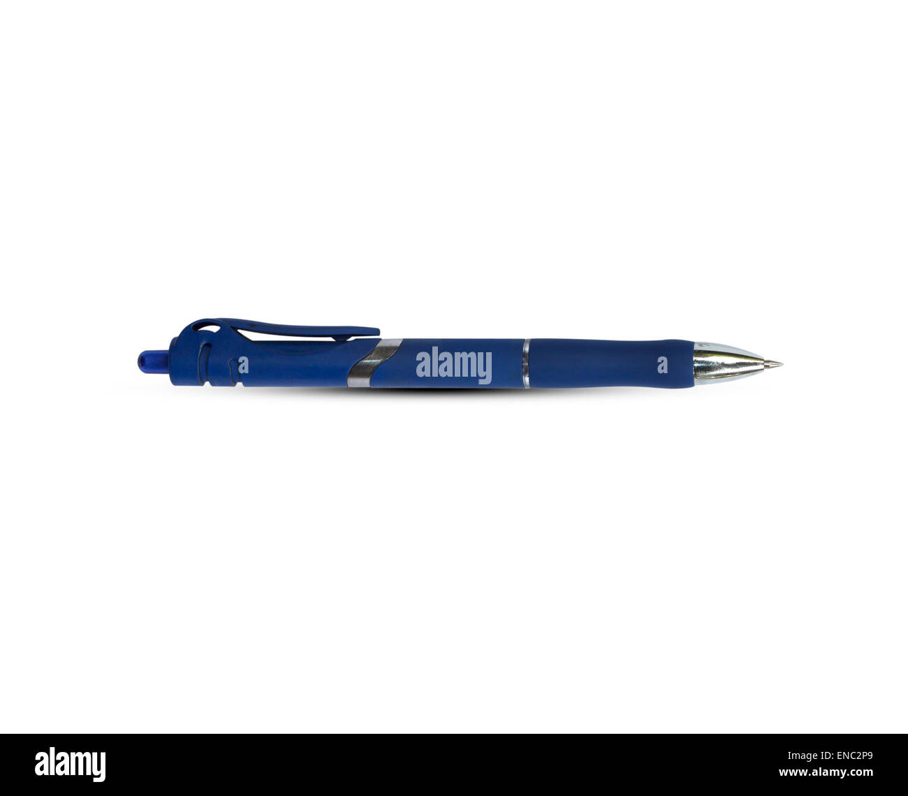 Plastic Ballpoint Pen isolated on white background Stock Photo - Alamy