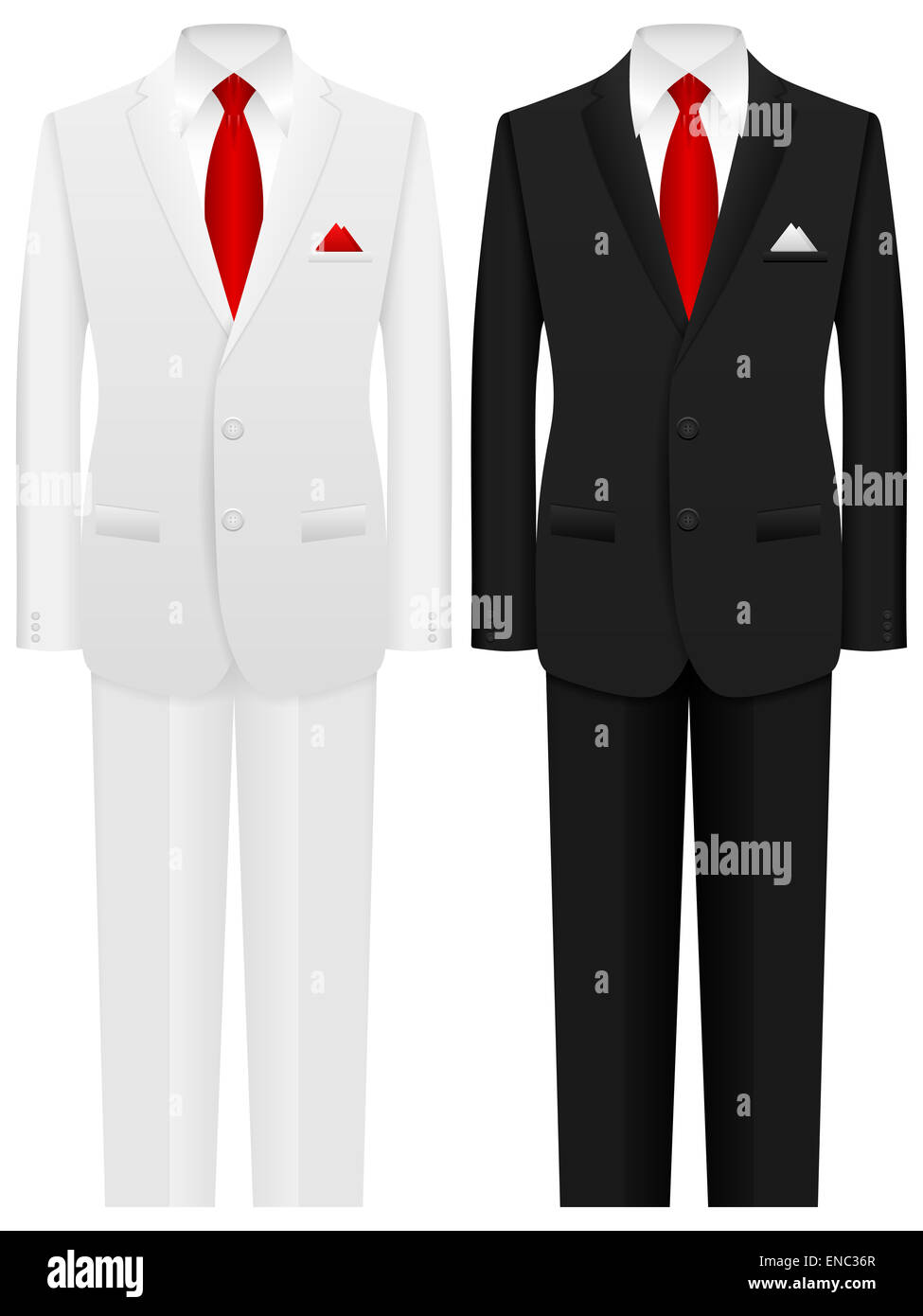 Men formal suit on a white background Stock Photo - Alamy