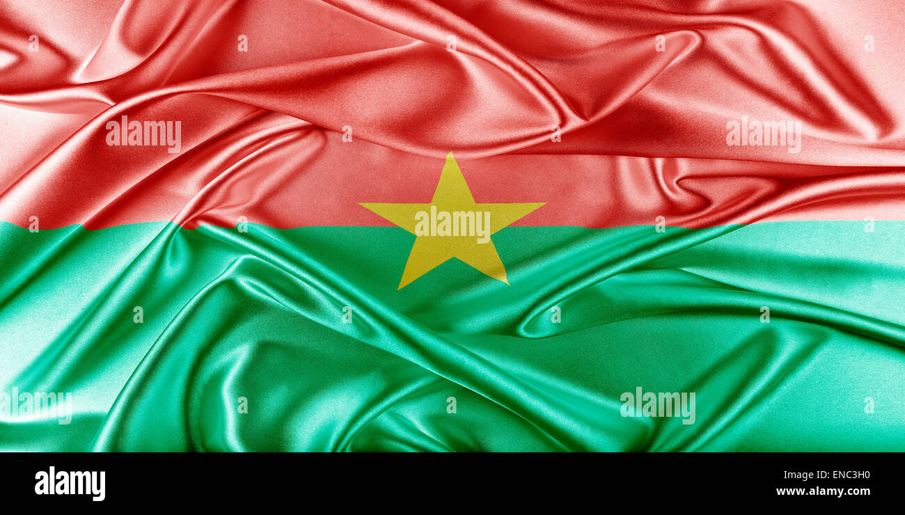 Burkina Faso Flag Stock Photo - Alamy
