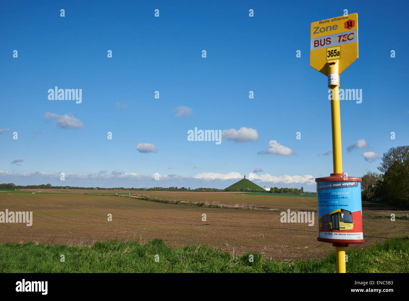 Waterloo battlefield in Belgium Stock Photo - Alamy