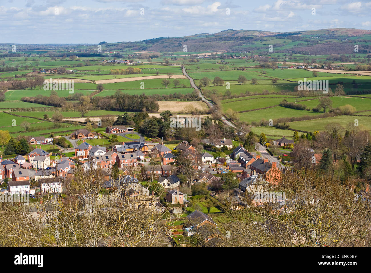 Development montgomery powys wales High Resolution Stock Photography ...