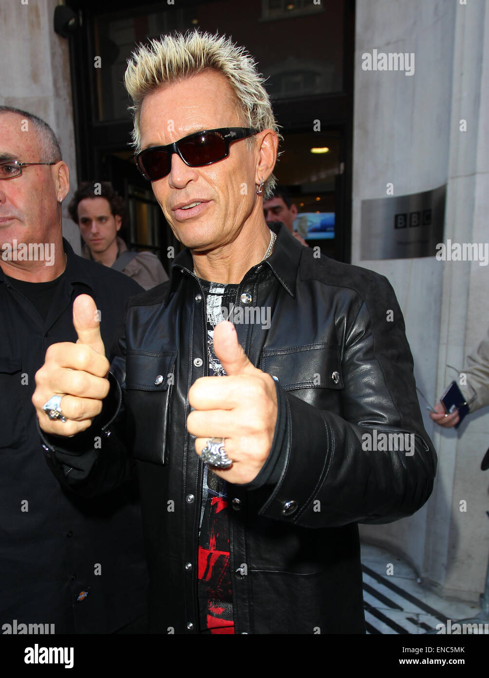 Billy Idol at the BBC Radio 2 studios Featuring: Billy Idol Where ...