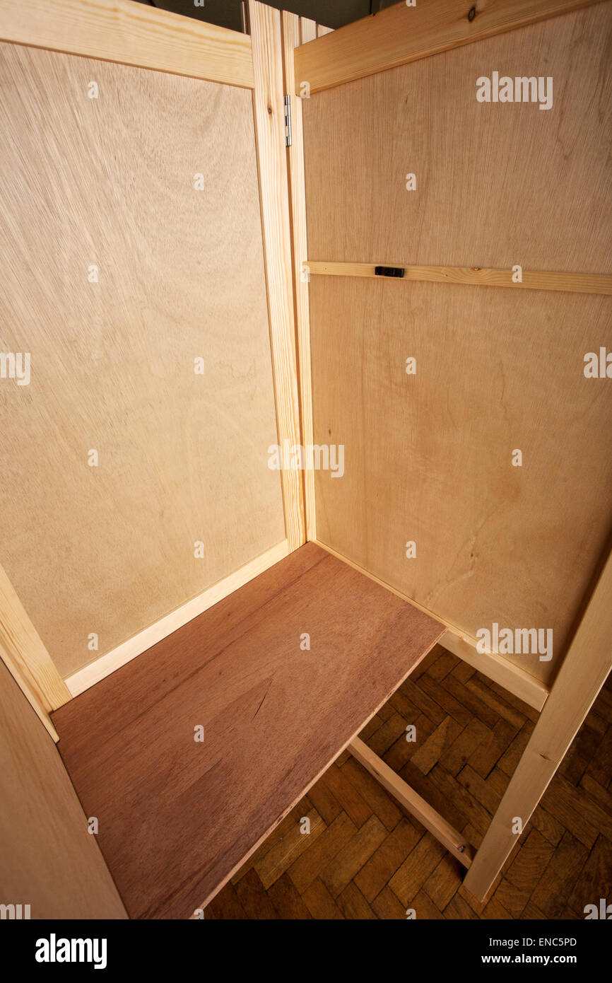 Polling Booth as Used In UK General Elections Stock Photo - Alamy