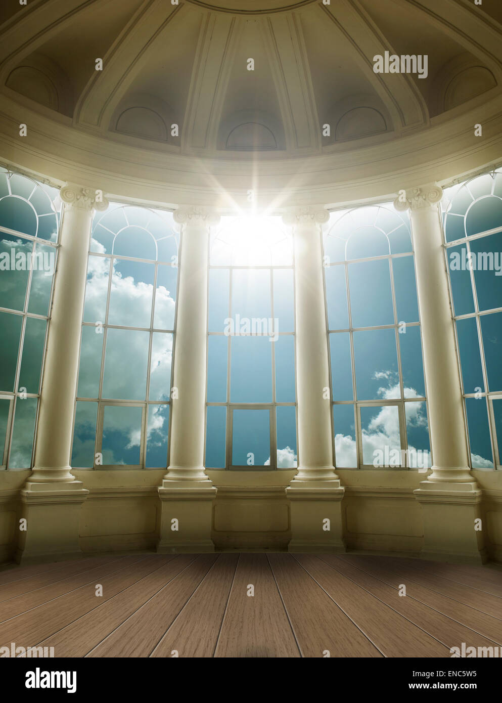 concept image of heaven, place at sky Stock Photo - Alamy