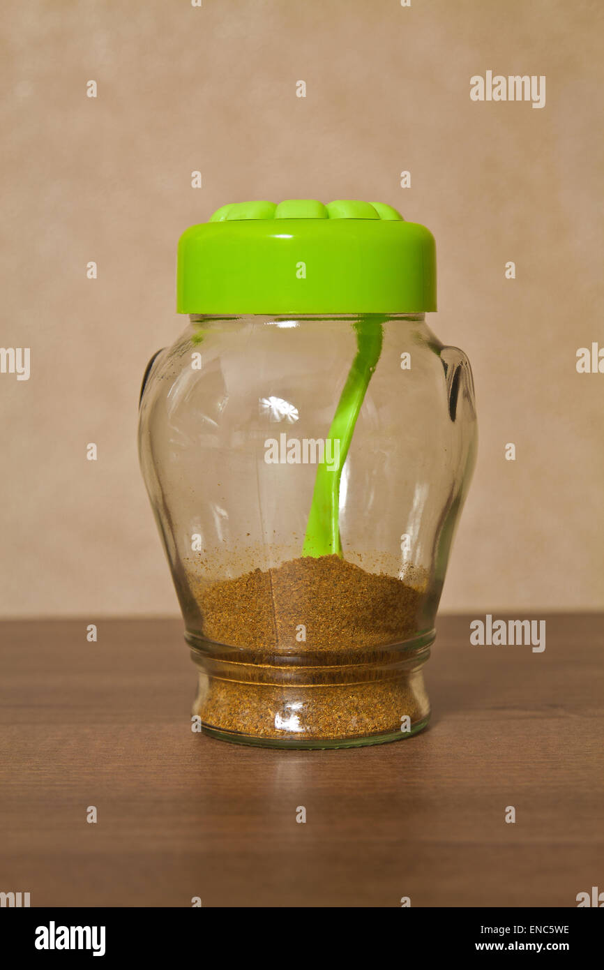 Ginger chili spice jar hi-res stock photography and images - Alamy