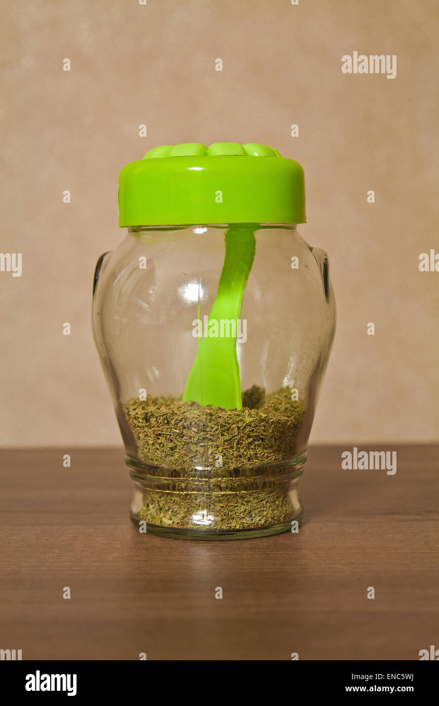 Ginger chili spice jar hi-res stock photography and images - Alamy