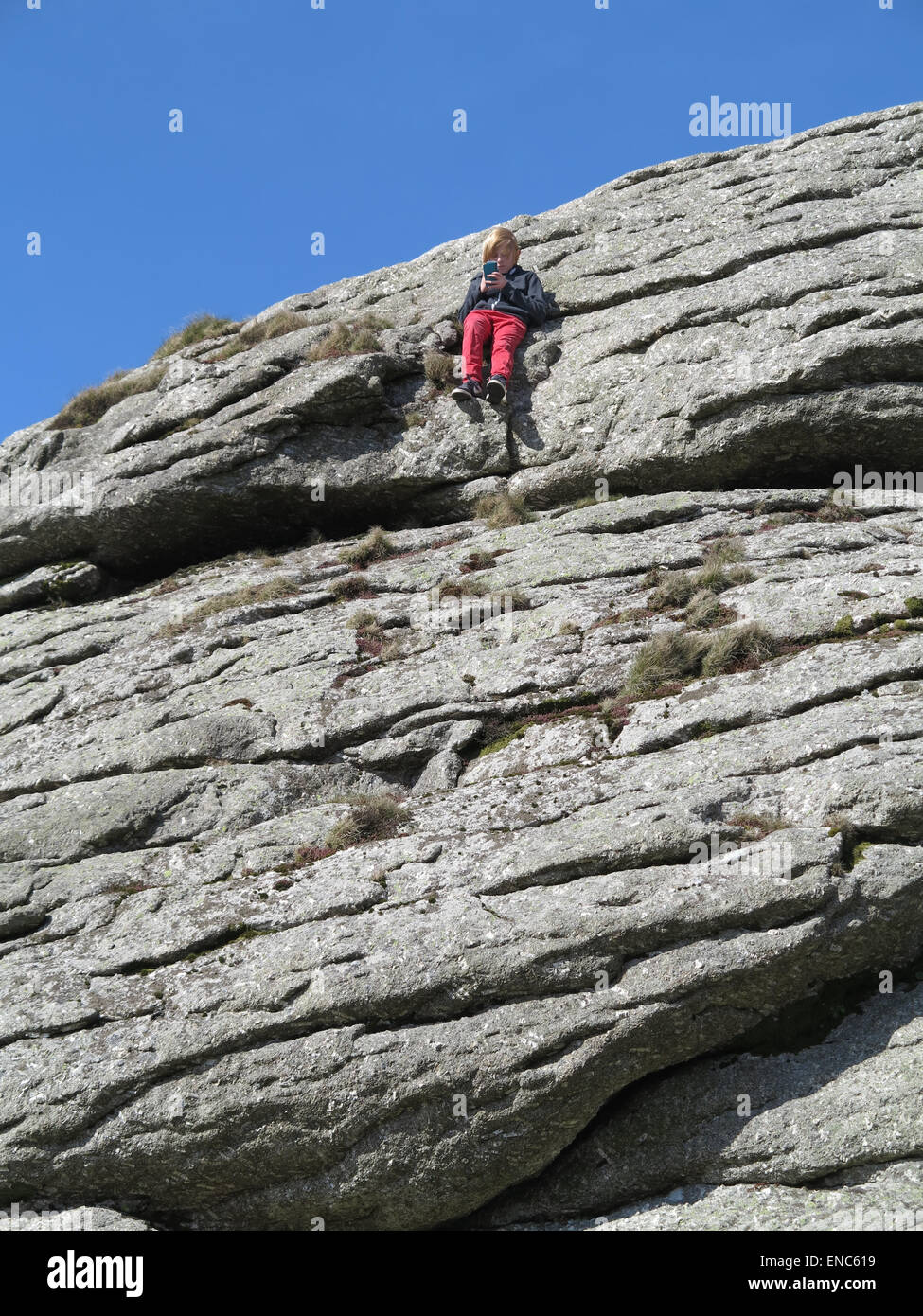 Boy on dartmoor hi-res stock photography and images - Alamy