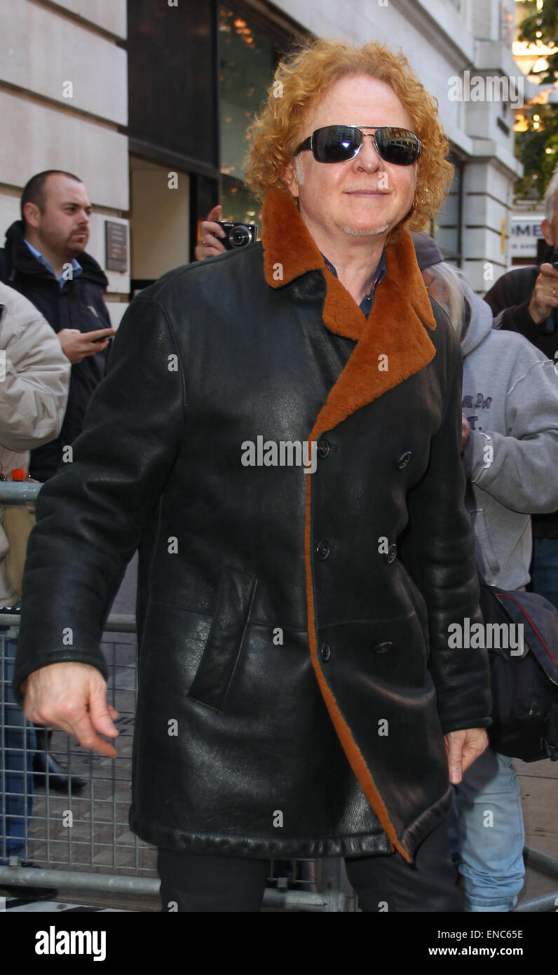 Mick Hucknall at the BBC Radio 2 studios Featuring: Mick Hucknall Where ...