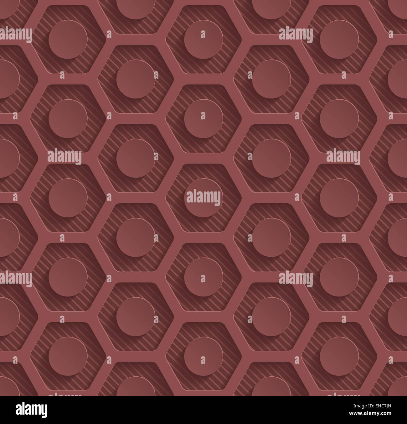 Marsala color perforated paper. Seamless (tileable) 3d background ...