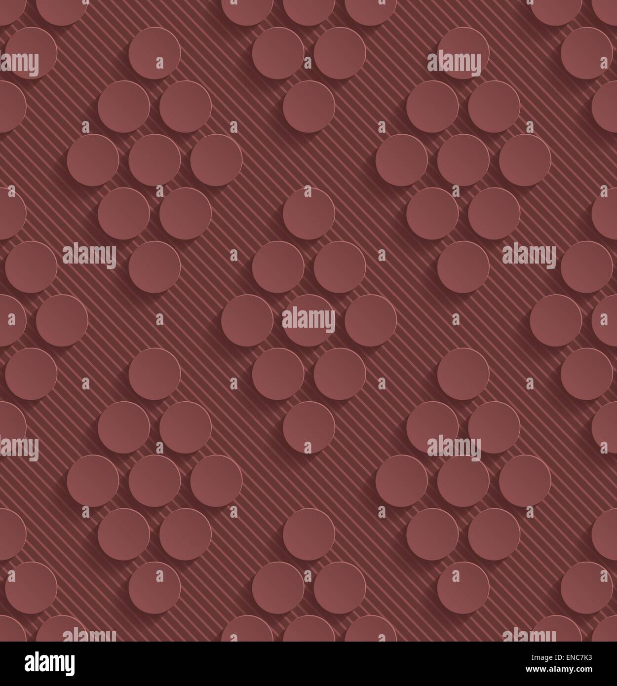 Marsala color perforated paper. Seamless (tileable) 3d background ...