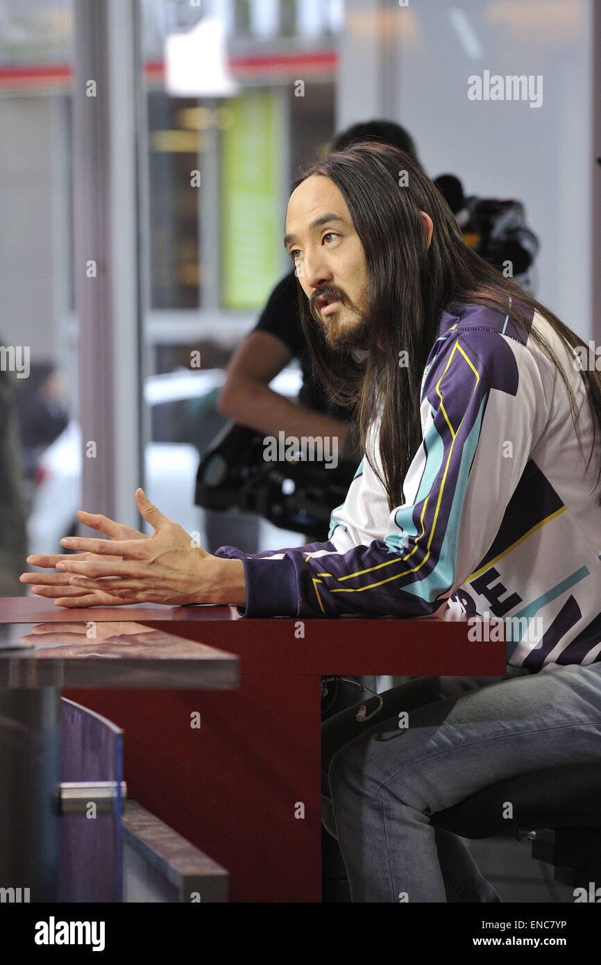 Steve Aoki appears on GlobalTV's The Morning Show Featuring: steve aoki ...